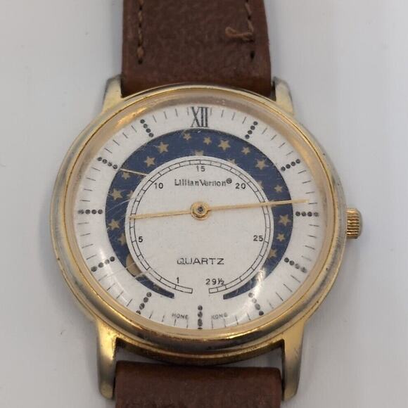 Lillian Vernon | Accessories | Vintage Lillian Vernon Moon Phase Mens ...